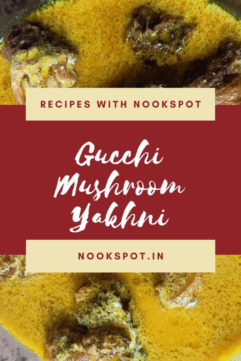 Gucchi Mushroom Yakhni Recipe - NookSpot